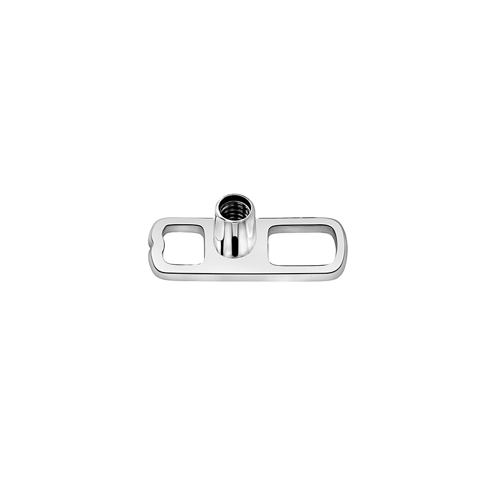 Dermal Titanium Anchor with Square Base – Tilum Jewelry